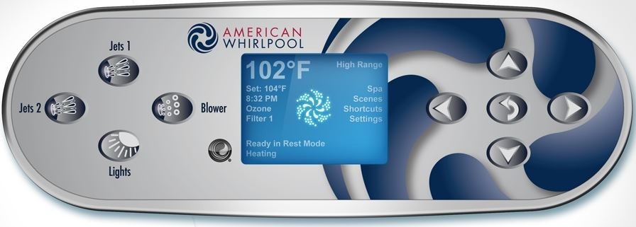TP800 Control Panel 57241 9-Button with Overlay