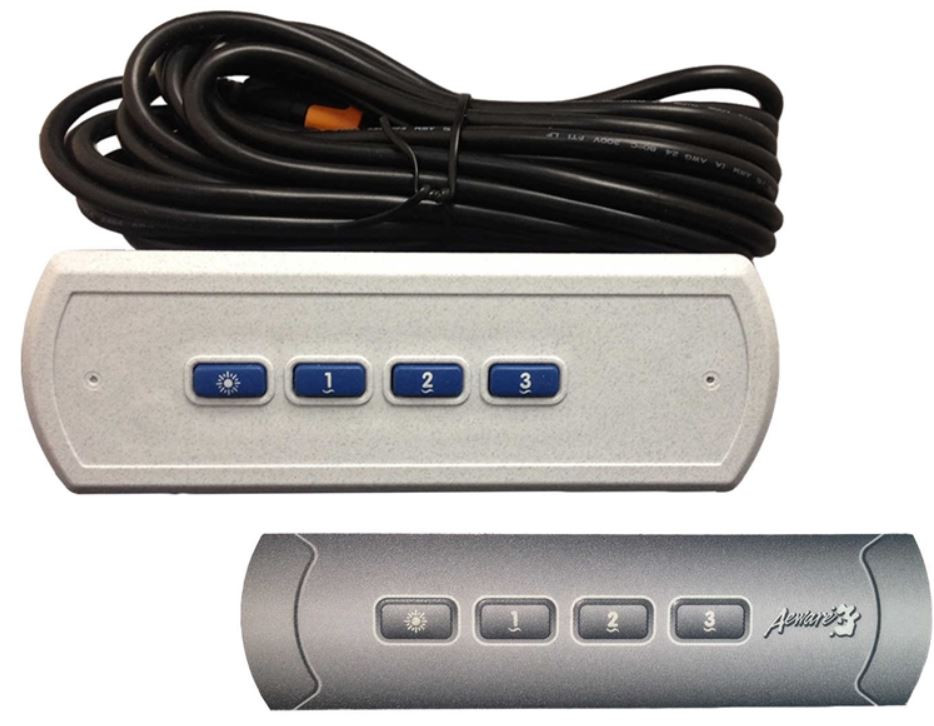 Gecko IN K100 Auxiliary 4 Button Panel BDLK10030P
