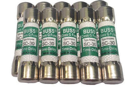 Fuse 30 Amp Spa Fuses 10 Pack 480V Class G