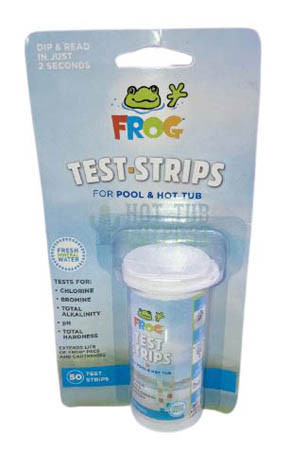 Spa Frog Test Strips 4-Way 50 Chlorine Bromine