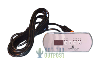 In.k200 Emerald Spa Control Panel and Emerald Overlay Gecko 51001510