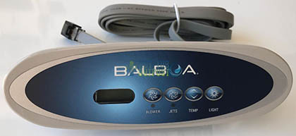 Balboa VL260 Control Panel 4 Buttons 53645
