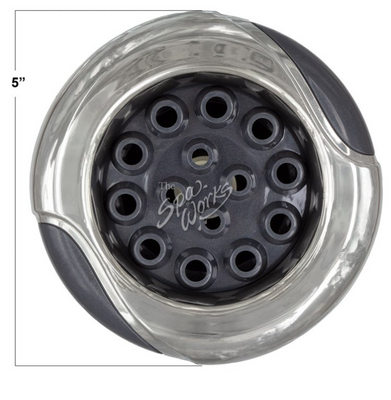 CMP 500 Series Massage Jet 23455-042-700 Stainless Graphite 5 Inch Wave