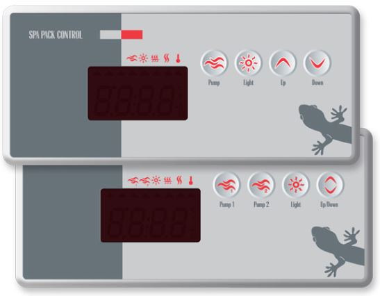 TSC-8-GE1 Gecko Control Panel and Overlay BDLTSC8GE1