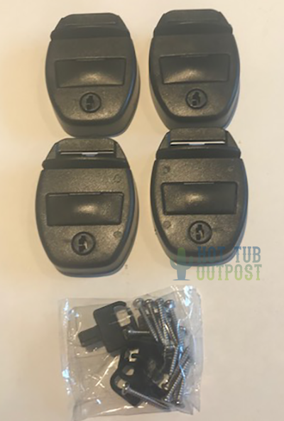 Set of 4 Cover Lock Buckles