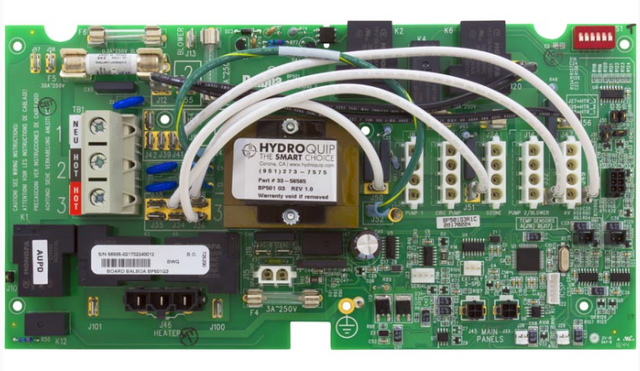 Balboa HS200M7 Circuit Board 53864 HydroSpa
