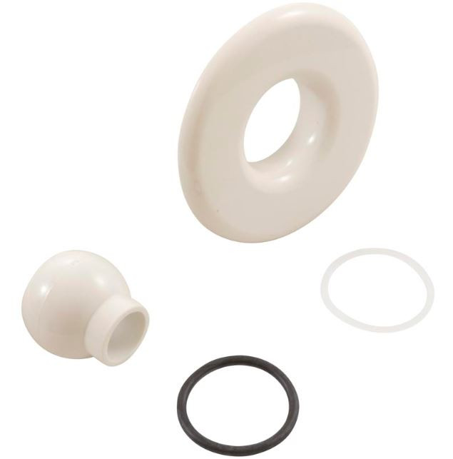 Balboa Escutcheon Cover and Eyeball White Mini Jet 23320-WH