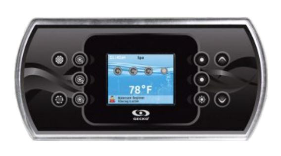 Gecko IN K450 Control Panel BDLINK4503OP 7 Buttons with Overlay
