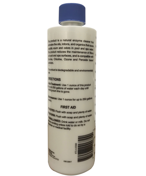Scum Away Clarifier 1 Pint Swim N Spa 47240360