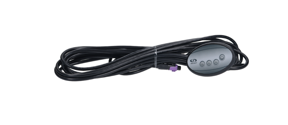 Gecko IN.K120-3OP 4 Button Control Panel 0607-005019