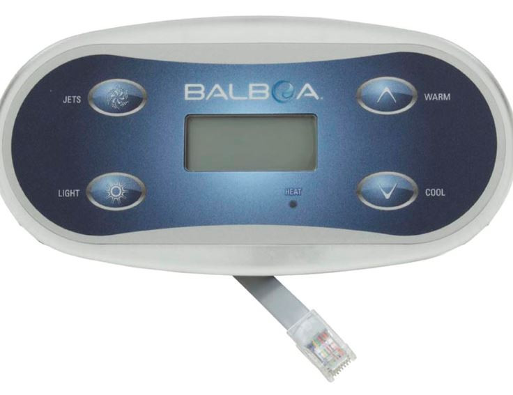 Cal Spas 4 Button VL406T Control Panel ELE09204110