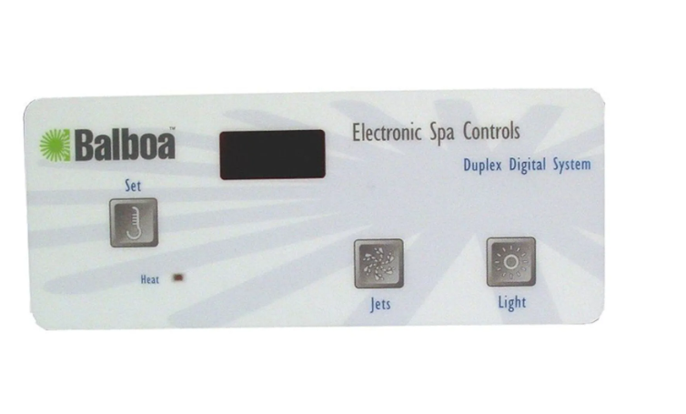 Nordic Hot Tub Control Panel Overlay VL404 070103
