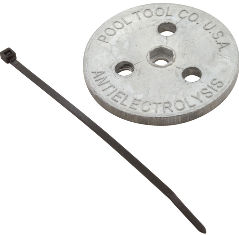 Pool Tool 2 Inches Inline Anti-Electrolysis Zinc Anode