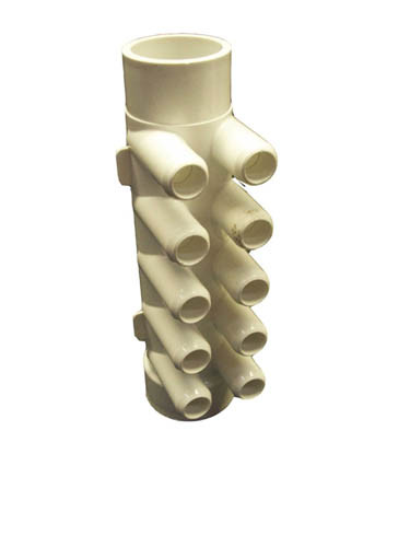 Waterway 4 Port 1 1/2 S X 1 1/2 SPG X 3/4 Inch PVC Manifold 672-4150