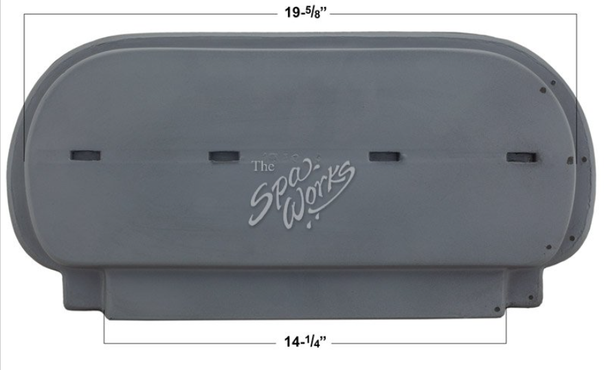 Cal Spa Dual Filter Lid 2005 CALFIL11300254