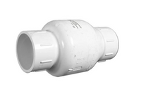 Flo Control Check Valve 1011-20 1/2 Slip 2x2 White