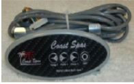 Coast Spa Control Panel TSC3 with Carbon FIber CC2 0200-007176