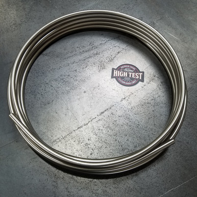 Stainless Fuel Hardline 1/4" (-4AN) 25 FT