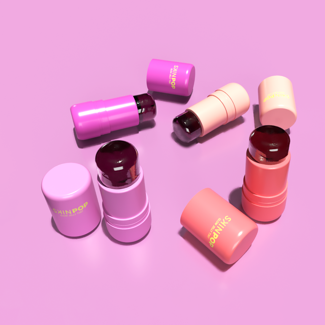 SKINPOP Glow Jelly Tint BERRY POP
