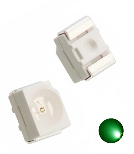 Green PLCC2 3528 SMD LED