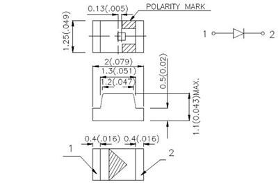 Green 0805 SMD LED