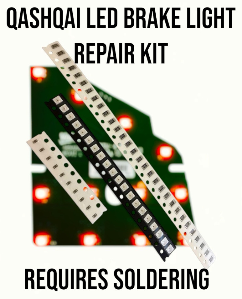Nissan Qashqai J10 +2 LED brake light replacement LED kit