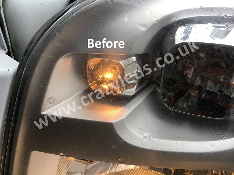 Ford Transit Mk7 LED Headlight ,Sidelight and number plate set.