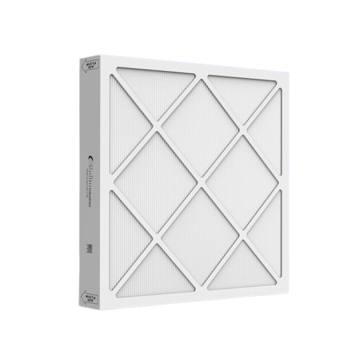 Glasfloss 12x24x4 Puracell II Mini-Pleat MERV 14 Air Filter. Case of 3