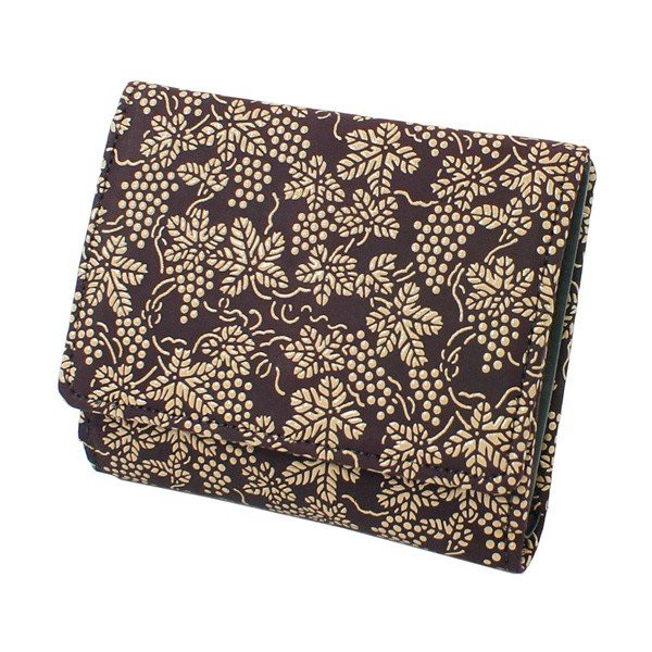 INDENYA Ladies Wallet 2215, Grapes White on Purple