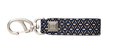 INDENYA Key Holder 4701, Gourds White on Blue