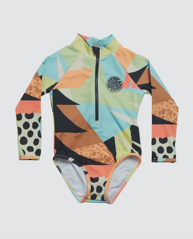 Rip Curl Girls Sunny Point Surf Suit - Multicolor - FISH Outback Stores ...