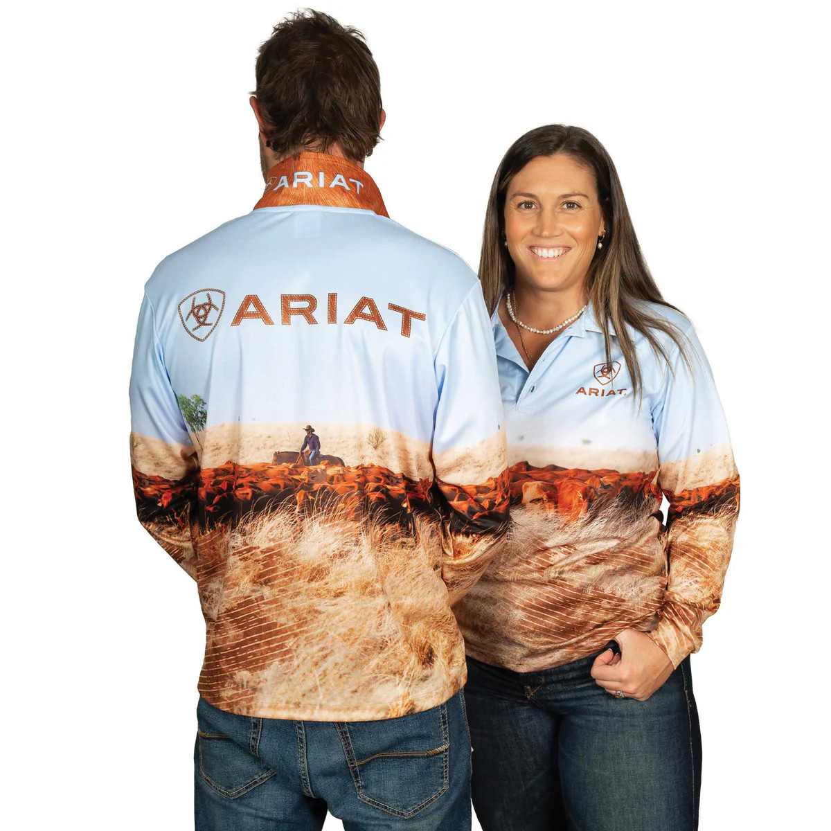 Ariat Unisex Fishing Shirt - Cattleman - FISH Outback Stores Social ...