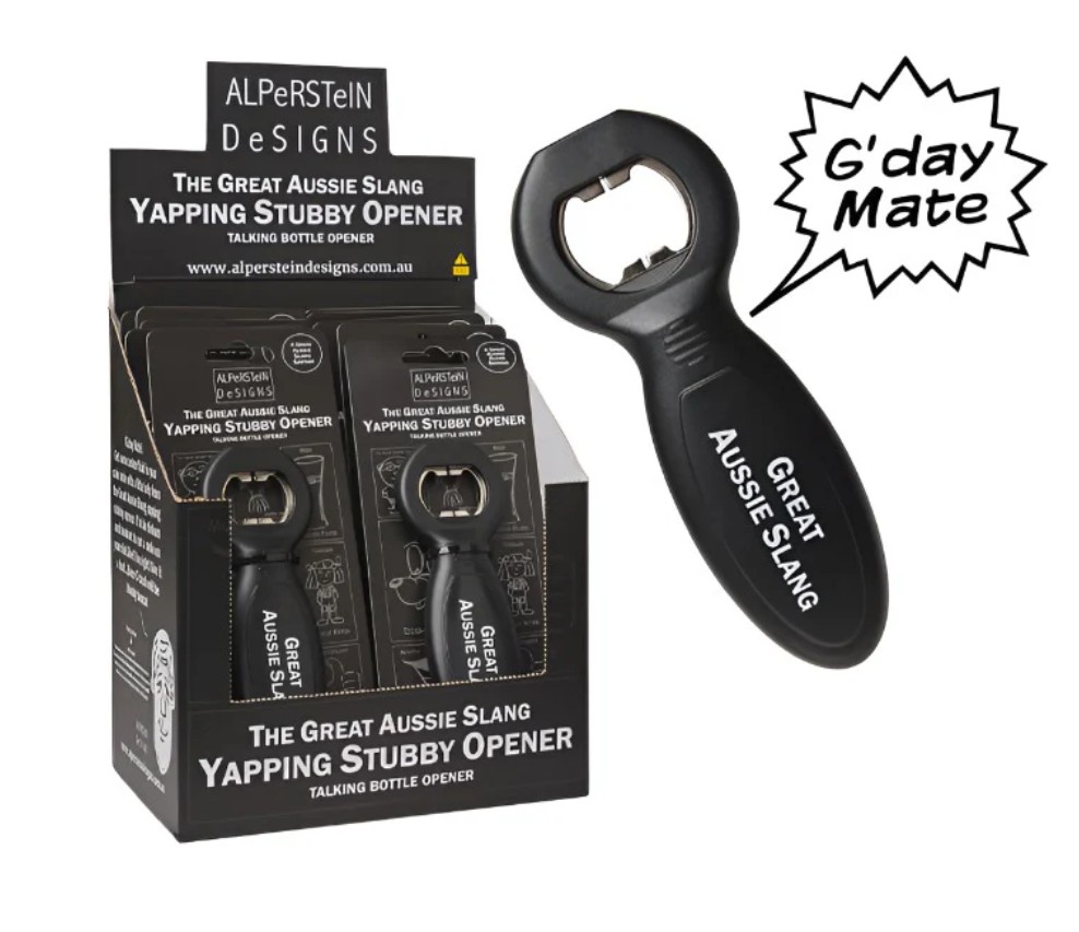 Alperstein Designs Great Aussie Slang Talking Bottle Opener - FISH ...