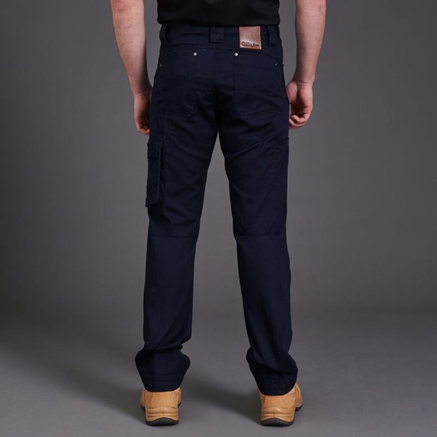 King Gee Mens Narrow Tradie Pant - Oiled Navy - FISH Outback Stores ...