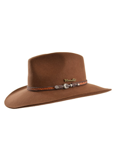 Thomas Cook Fitzroy Wool Felt Hat - FISH Outback Stores Social Enterprise