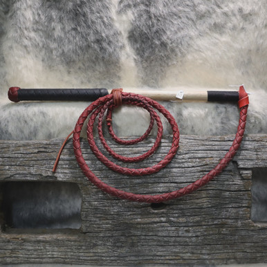Martin Outback Whips 6ft Red Hide Plaited Handle - FISH Outback Stores ...