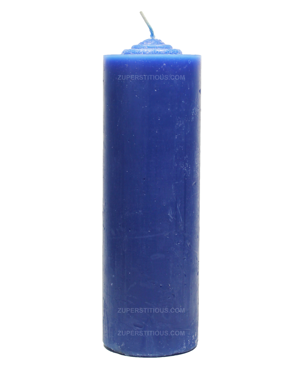 7 Day Blue Pull Out Candle - SUERTE·LUCK