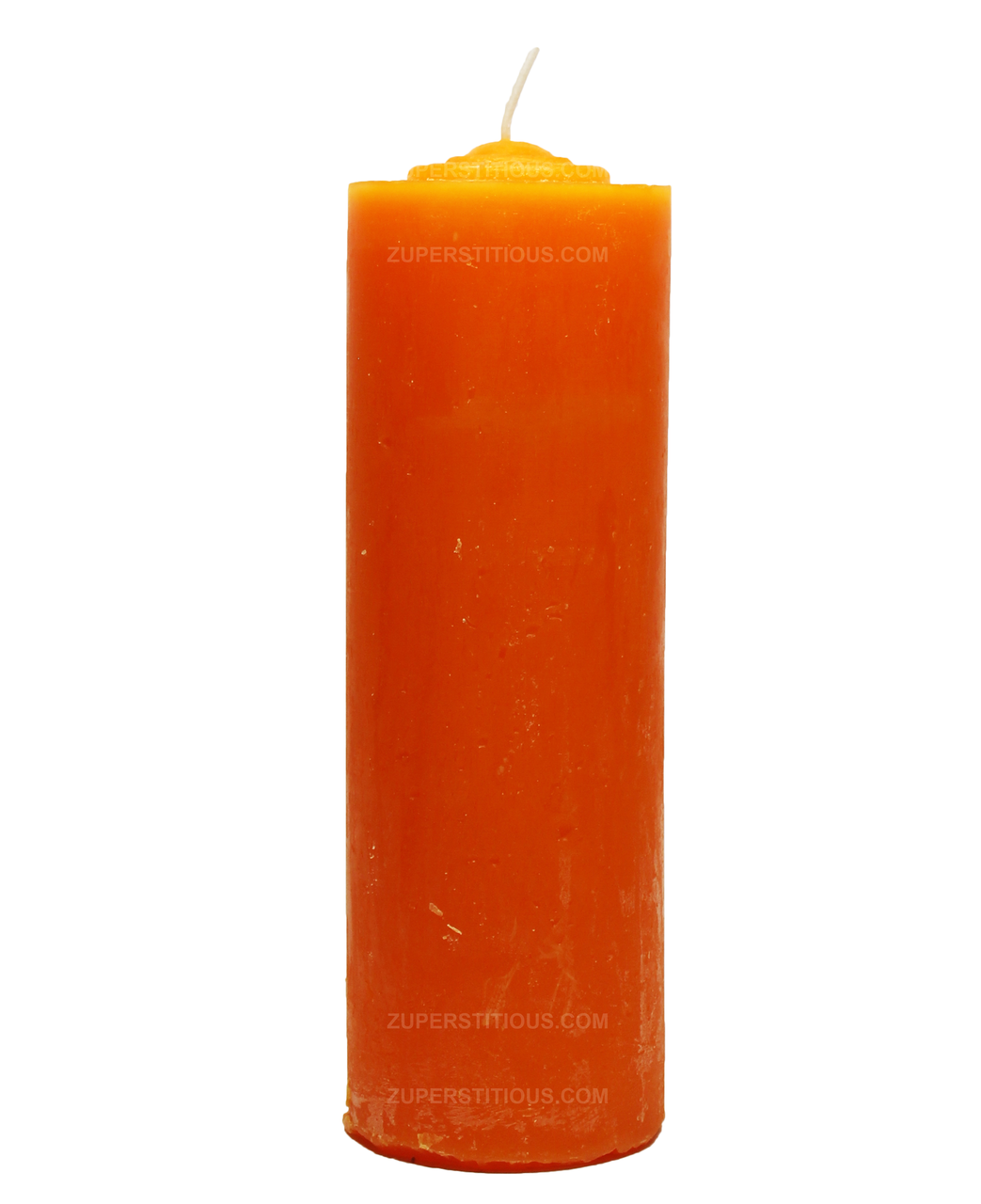 7 Day Orange Pull Out Candle - SUERTE·LUCK