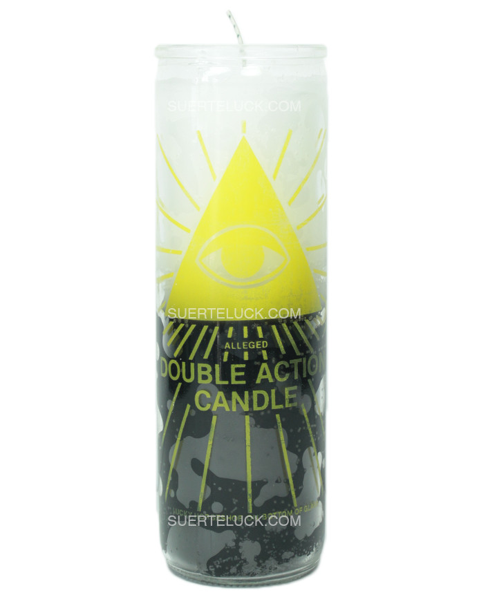 Double Action Reversible Evil Eye Candle