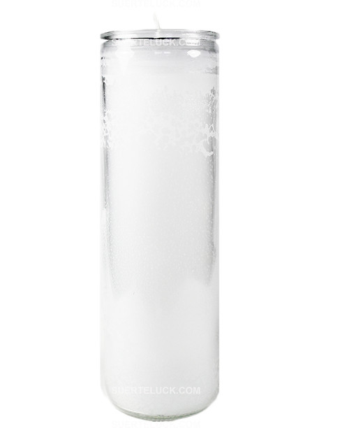 White Prayer Candle