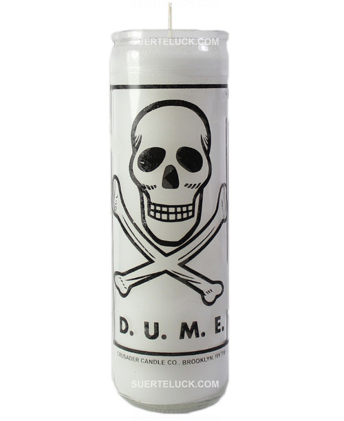 DUME White Candle - MCME Vela - SUERTE·LUCK