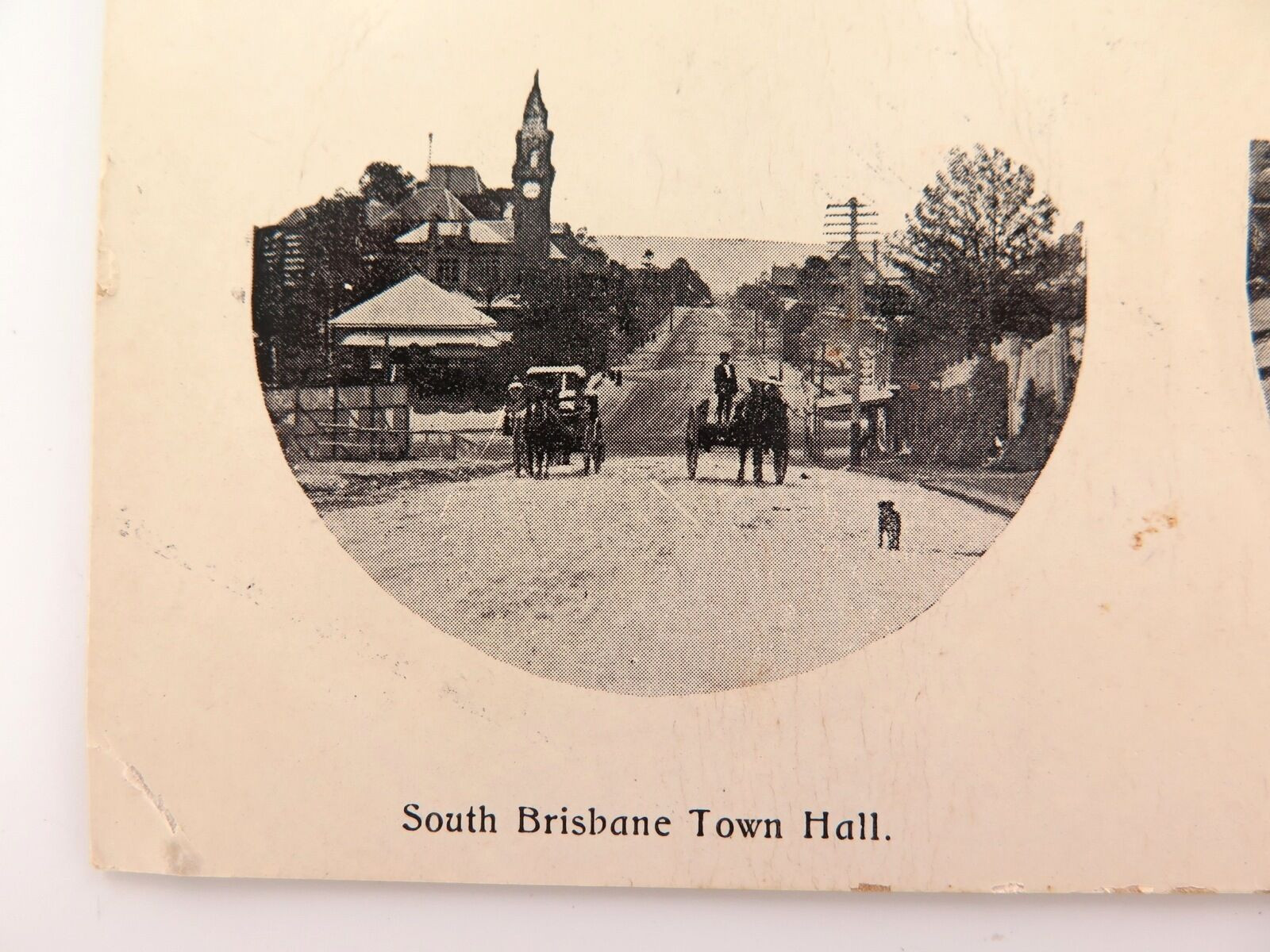 BRISBANE, GREETINGS FROM BRISBANE SOUTH BRISBANE NORTH QUAY EARLY 1900s ...