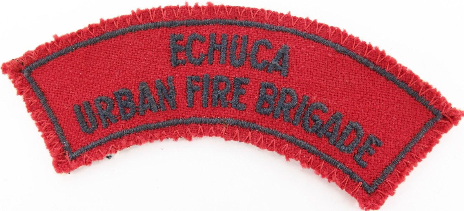 OBSOLETE / VINTAGE ECHUCA URBAN FIRE BRIGADE ARM PATCH.