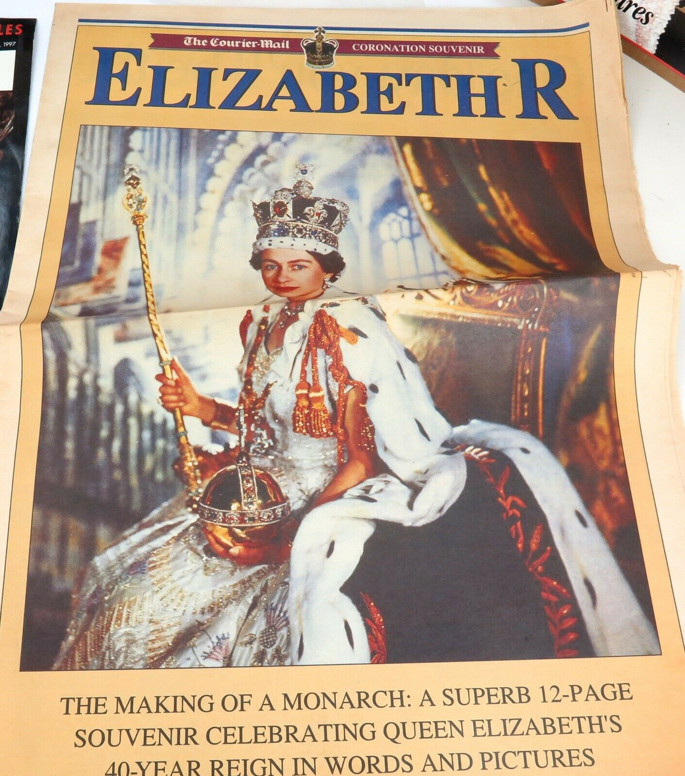 SELECTION VINTAGE ENGLISH ROYALTY MAGAZINES. LADY DI, PRINCESS ANNE