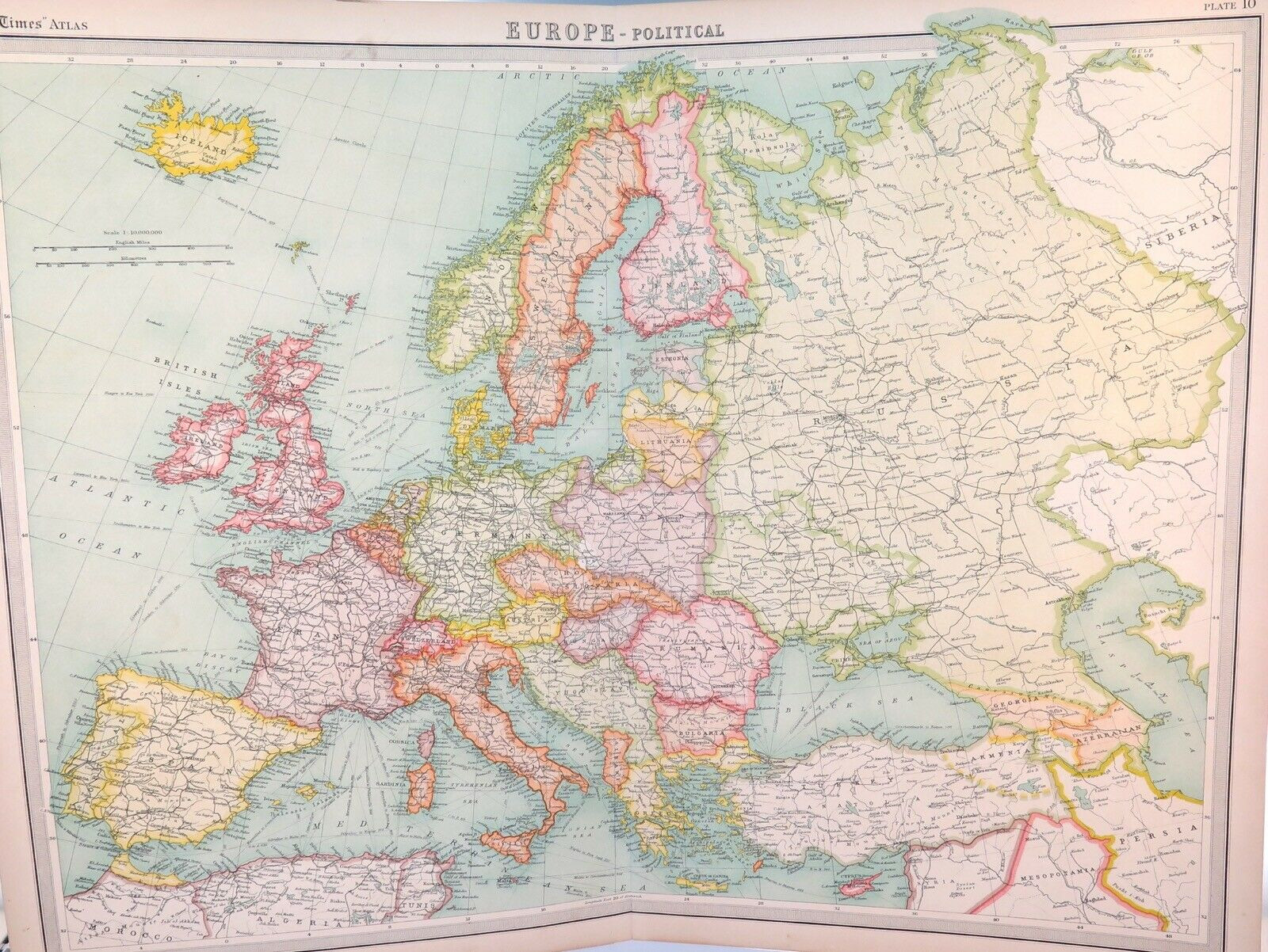 Large Map Of Europe