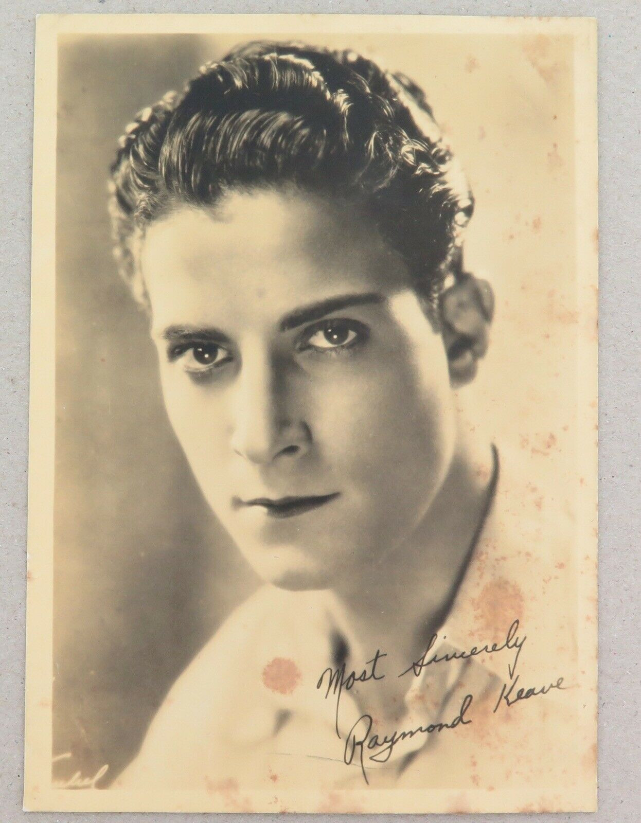 1920s MOVIE STUDIO PROMOTIONAL PHOTOGRAPH CARD SILENT MOVIE STAR ...
