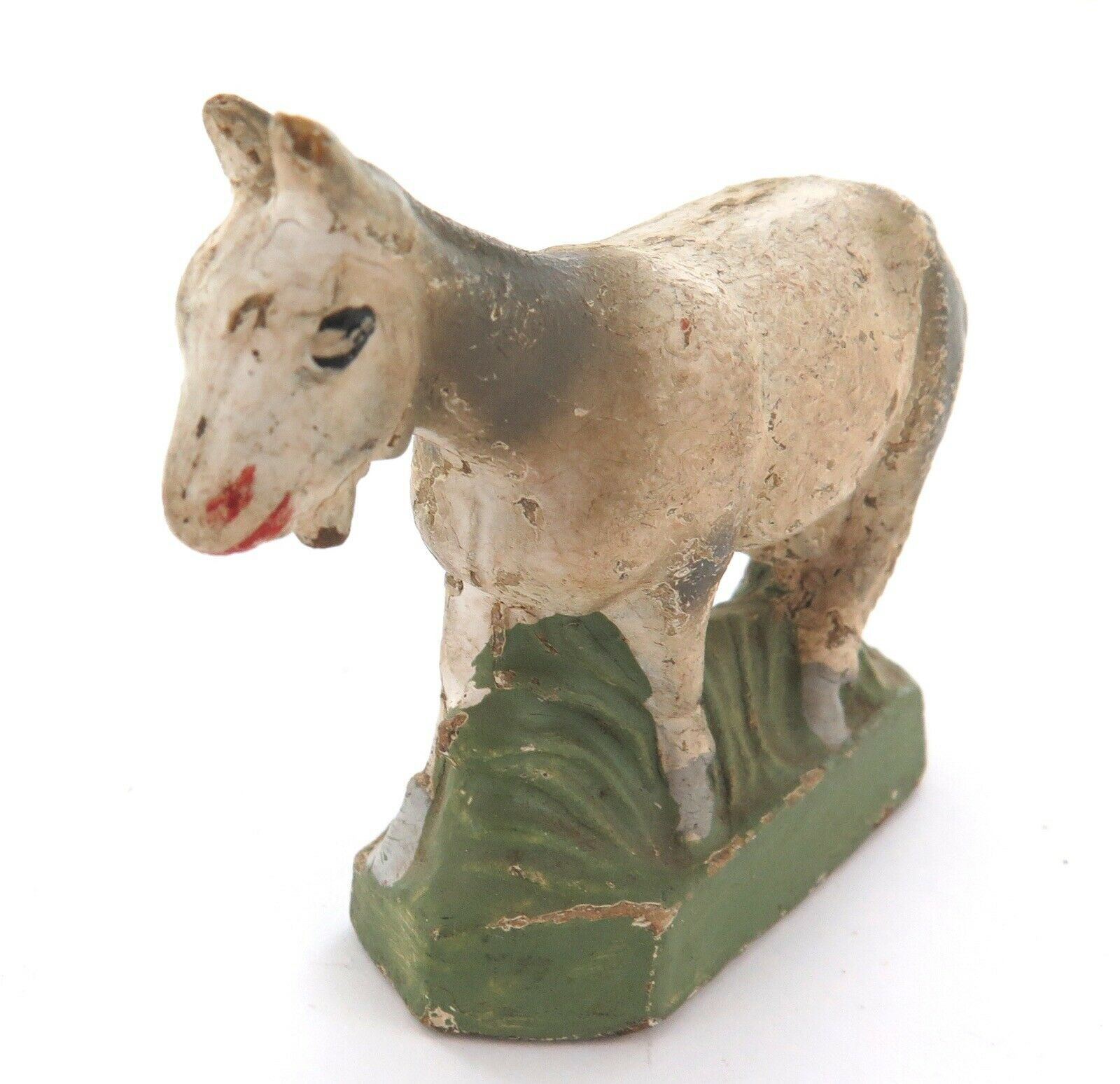 RARE PRE WW2 LEYLA LARGE ELASTOLIN LINEOL COMPOSITION GOAT.