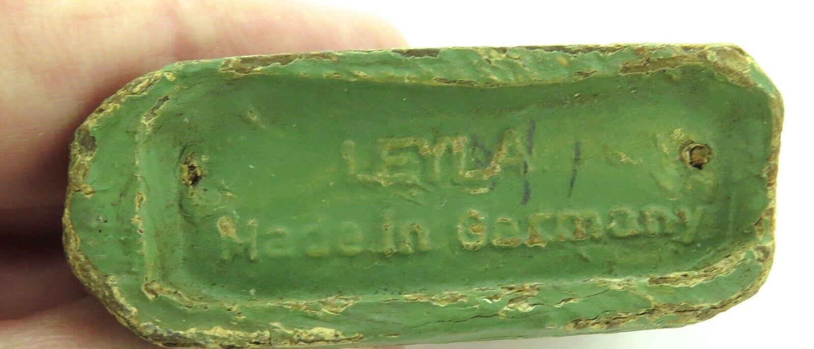 RARE PRE WW2 LEYLA LARGE ELASTOLIN LINEOL COMPOSITION CALF.