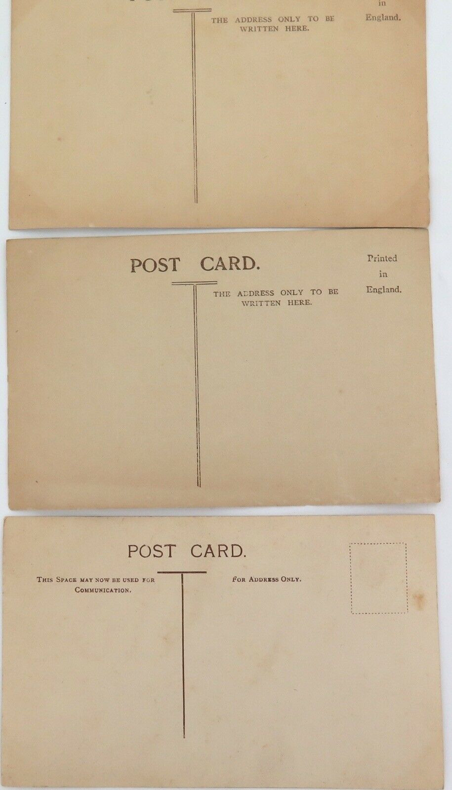 3 Vintage x Howden, UK RPPC Real Photo Unused Postcards. Street Scenes ...