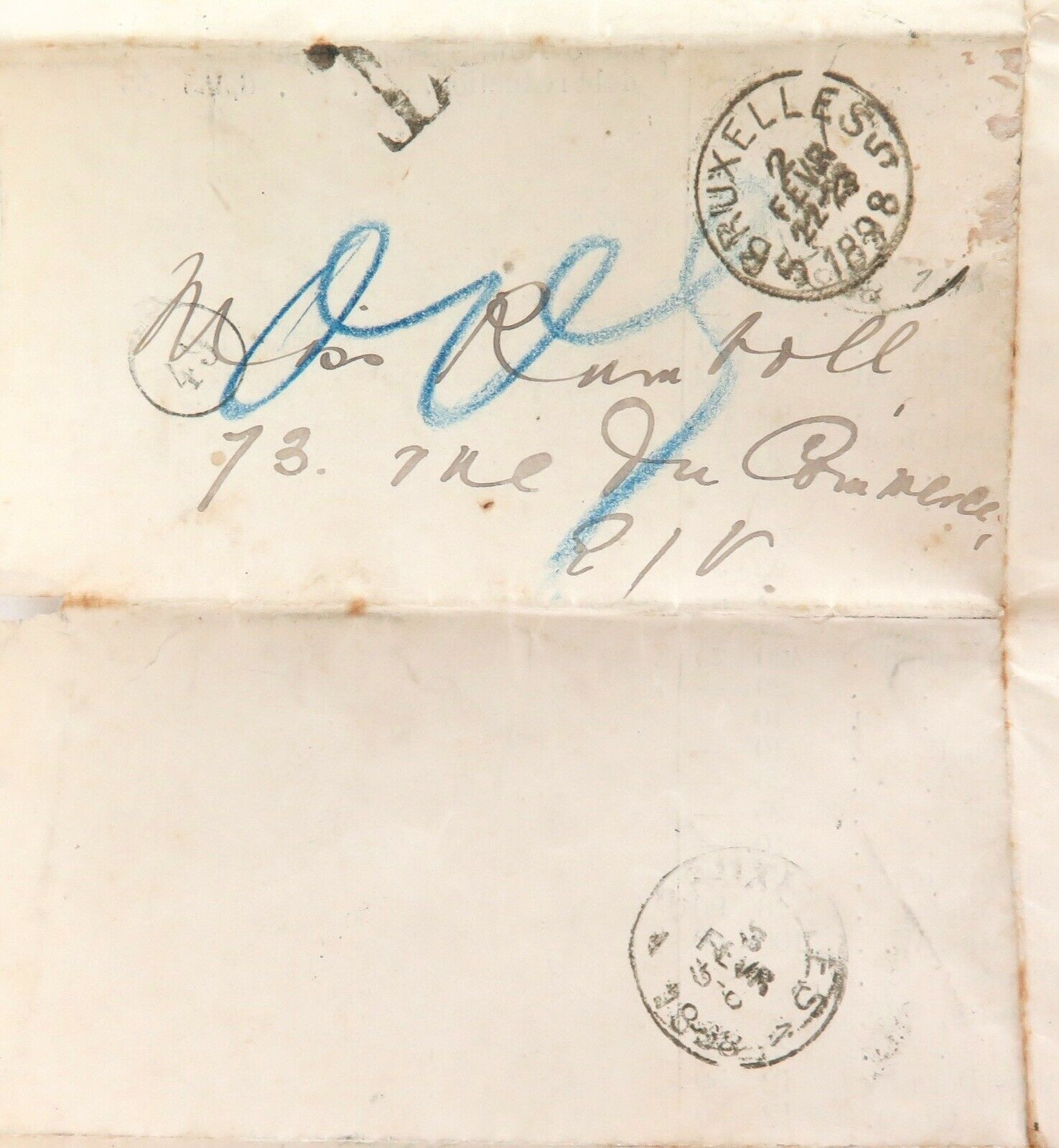 Rare 1897 Queen Victoria Jubilee Fund, Church of Resurrection, Brussels ...